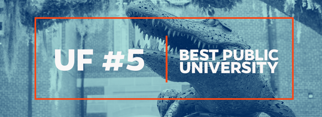 UF #5 Best Public University - Graduate Student Affairs