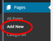 Add or Edit a Page - Marketing & Communications