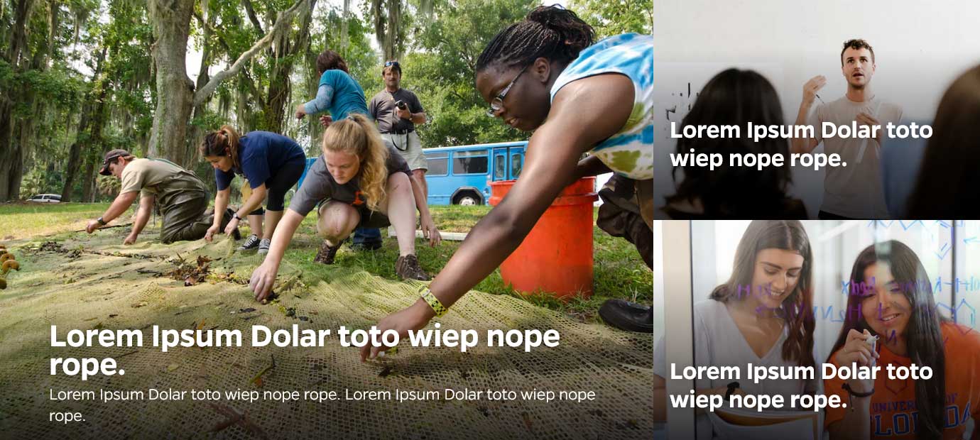 Featured Content Header (Featured Posts) - Marketing & Communications