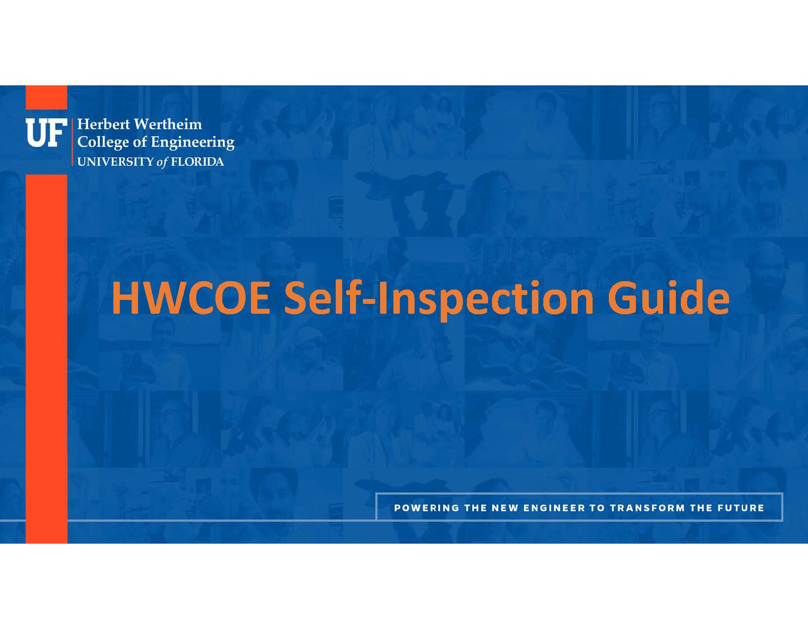 Self-Inspection Guide - Safety