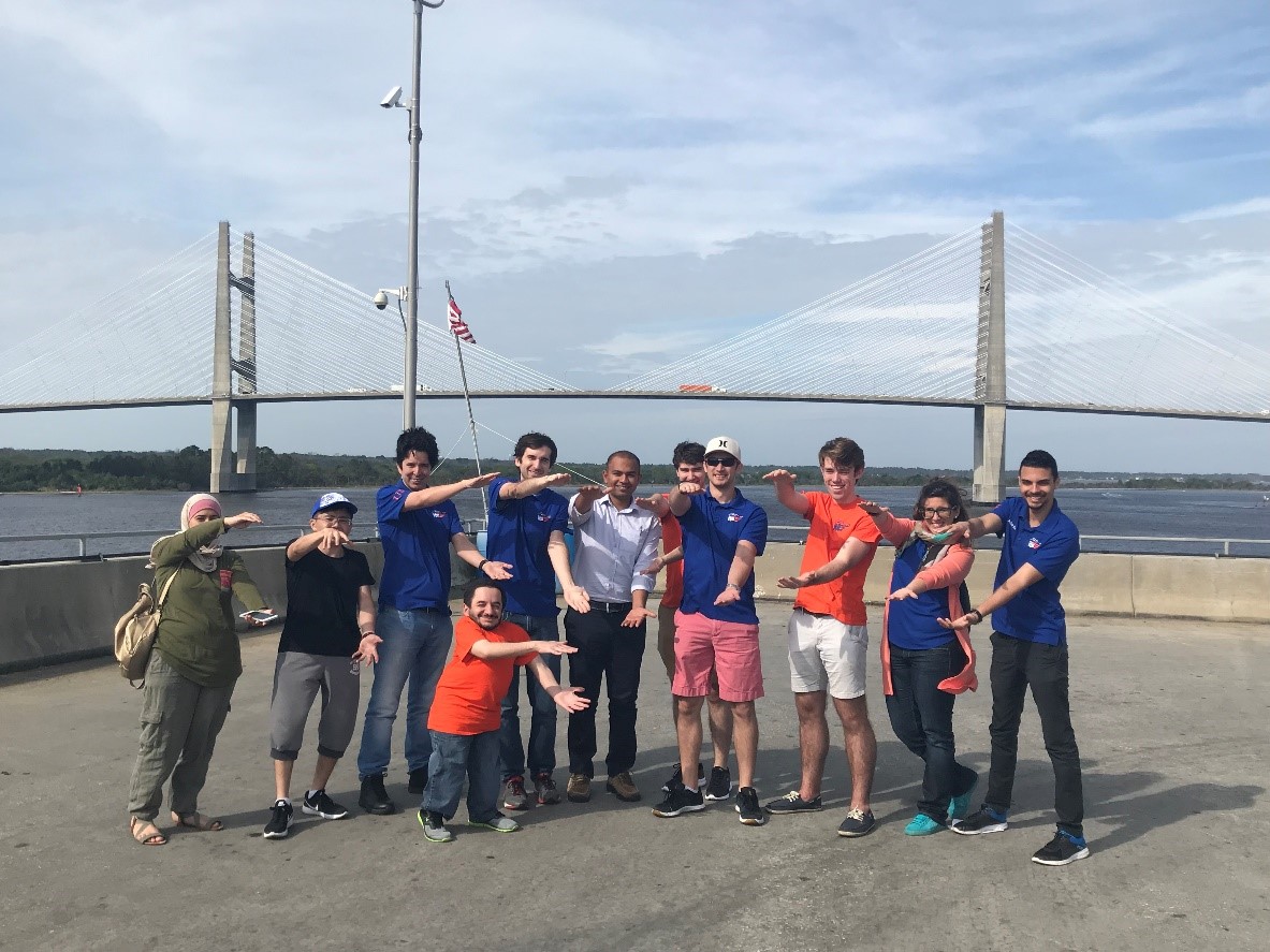 ITE & WTS Student Chapters Visit the Jacksonville for a Technical Tour