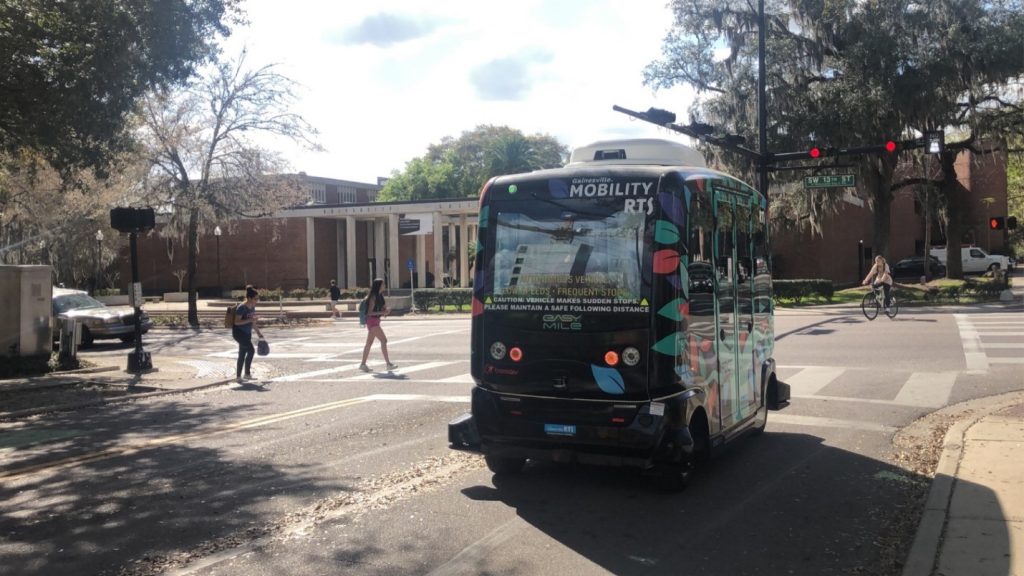 Gainesville’s Autonomous Shuttle Now Communicates with Traffic Lights ...