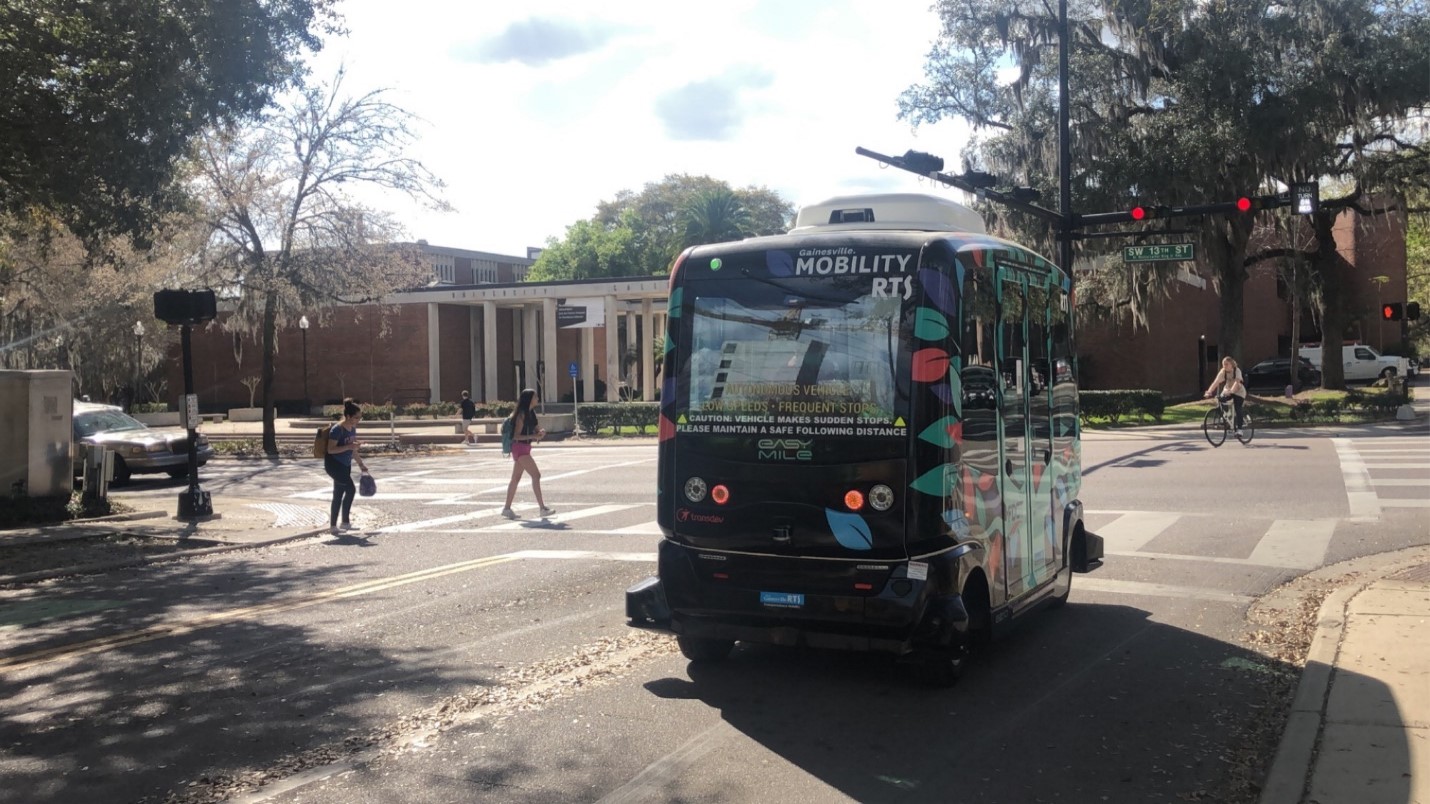 Gainesville’s Autonomous Shuttle Now Communicates with Traffic Lights ...
